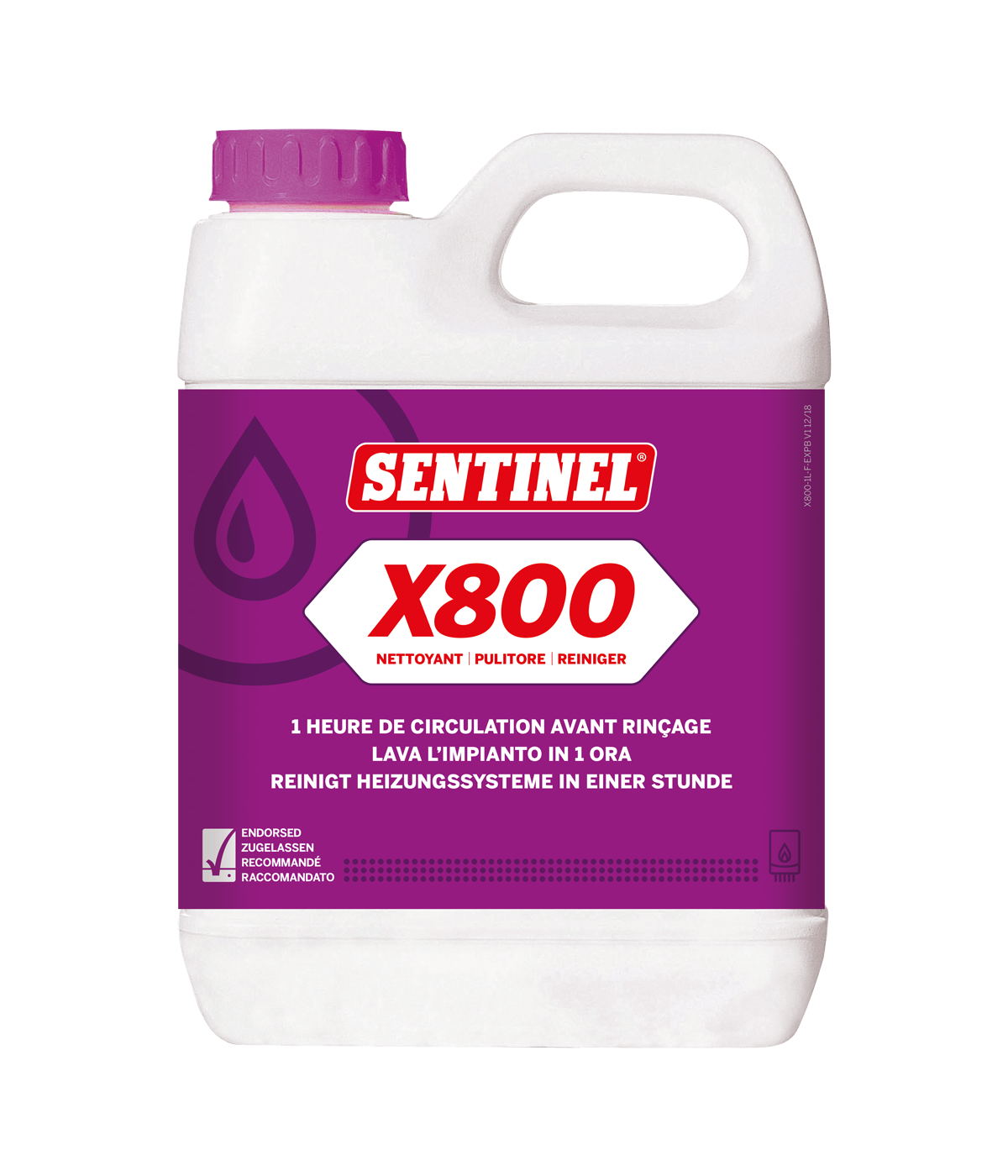 Sentinel X800 Pulitore Ultra - Infoimpianti