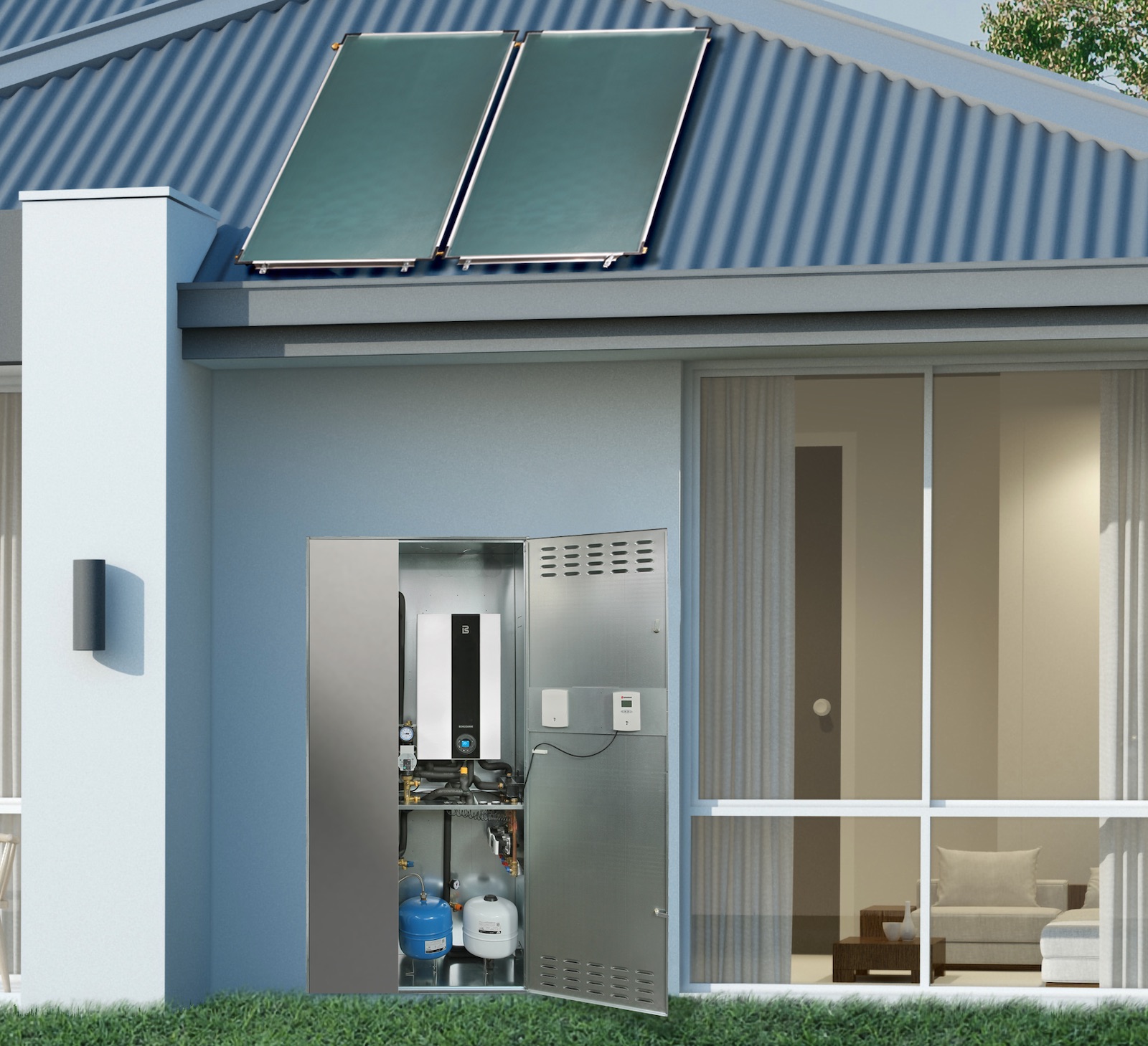 Sistema solare integrato Play Solar Intra di Bongioanni