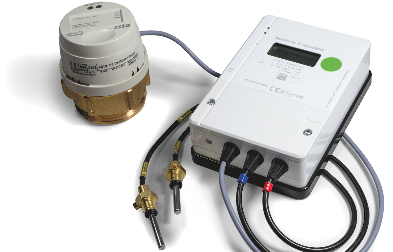 Contatori termici Sensonic 3 di ista - Infoimpianti